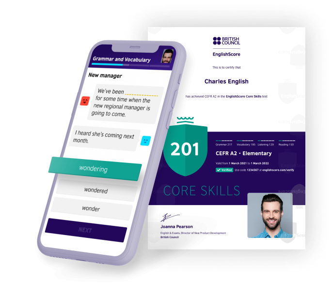 EnglishScore - English for employment