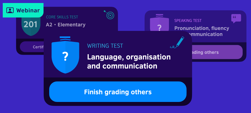 The EnglishScore Writing Test for the digital workplace - EnglishScore